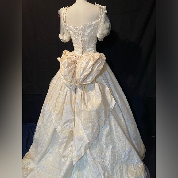 Louise Hamlin Wright | Dresses | Wedding Dress Gown Ivory 6 Louise ...